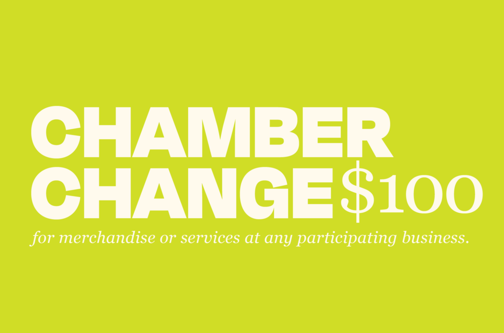 $100 Chamber Change Gift Card - Grosse Pointe Chamber of Commerce